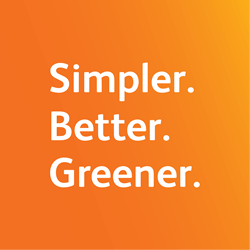 Simpler. Better. Greener.