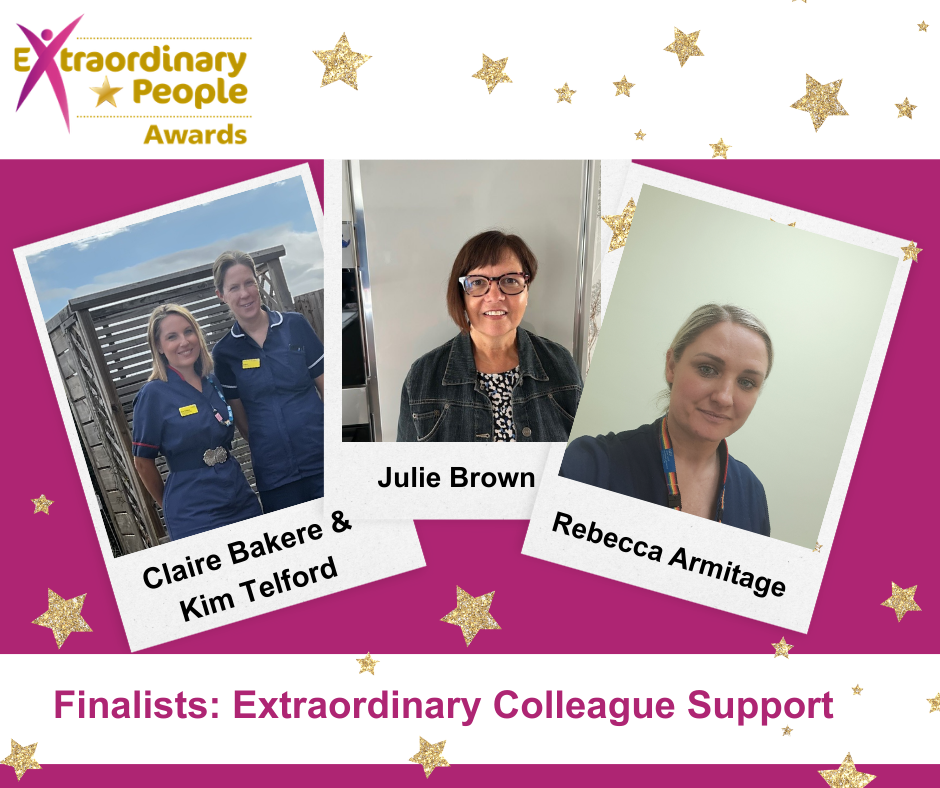 Extraordinary People Awards. Claire Bakere & Kim Telford, Julie Brown ...